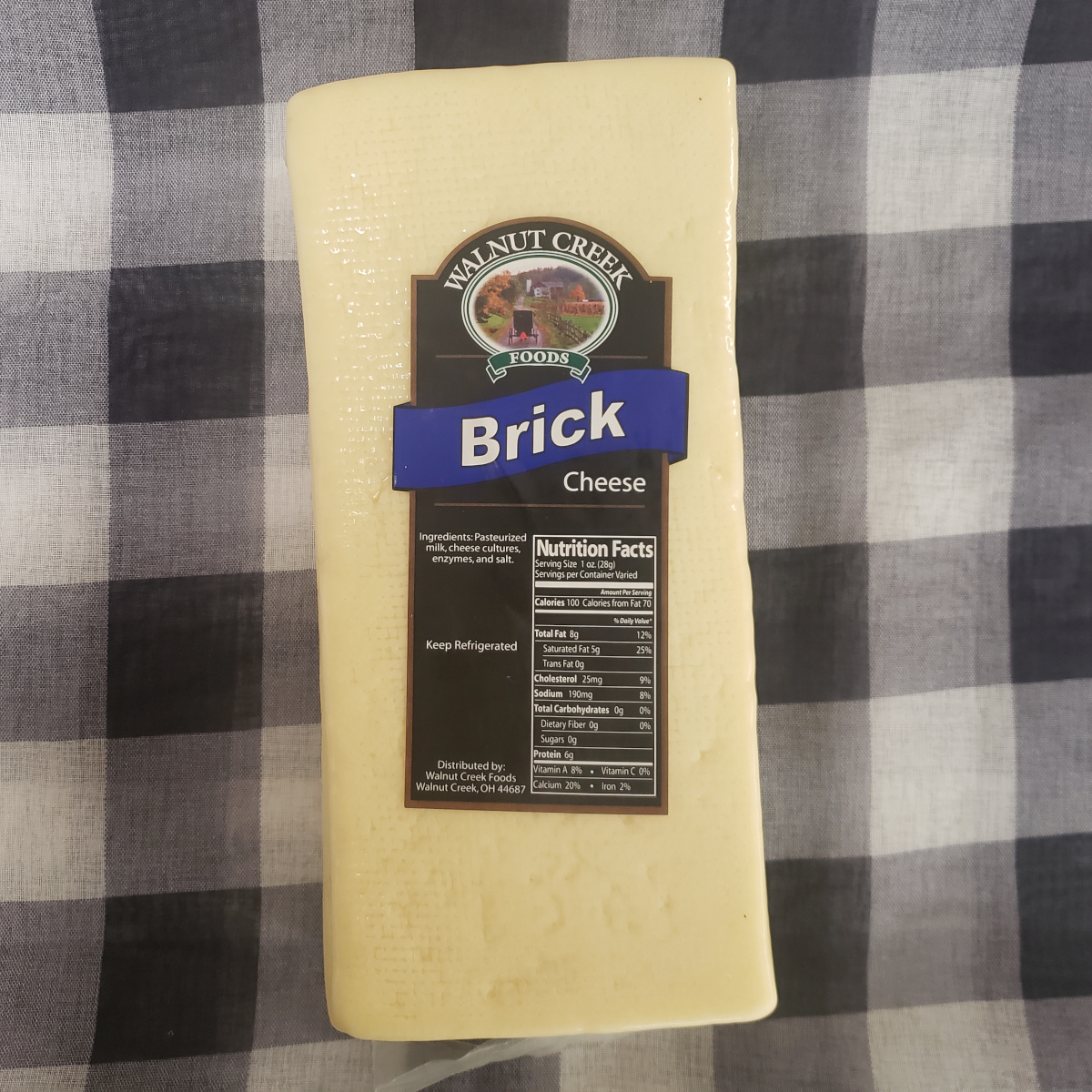 Walnut Creek Brick Cheese | Troyer's Dutch Market