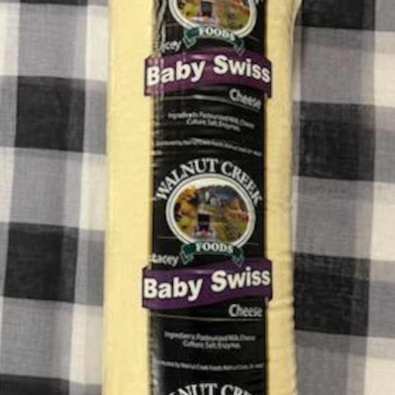 Walnut Creek Lacey Baby Swiss Cheese | Troyer's Dutch Market