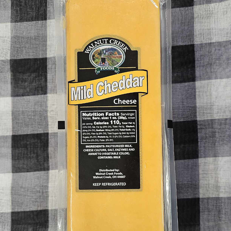 Walnut Creek Mild Cheddar Cheese | Troyer's Dutch Market